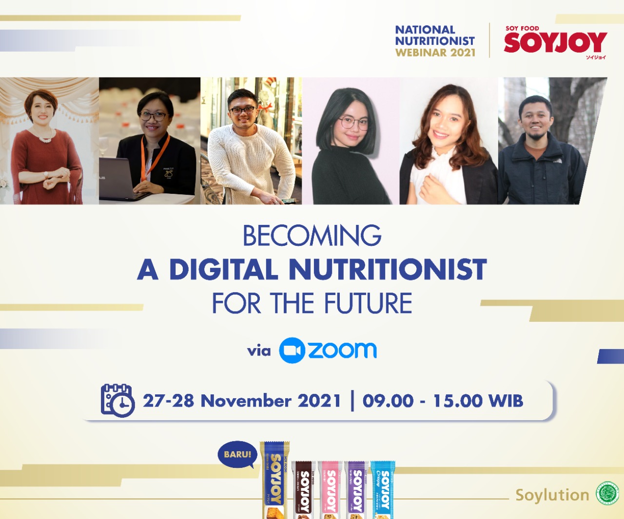 SOYJOY NATIONAL NUTRITIONIST WEBINAR & WORKSHOP 2021 - SOYJOY